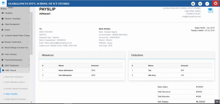 Staff monthly salary payroll processing - Affordable, Free, All-in-one ...